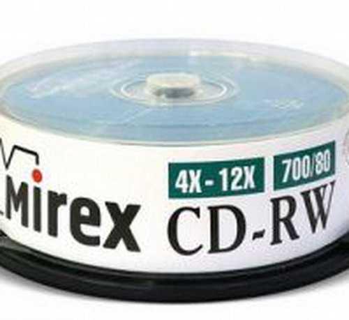 CD-RW Mirex 4х-12х на 700MB 25 шт