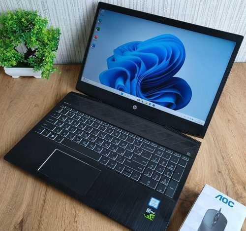 Игровой HP i5-8300H/GTX 1050/16GB DDR4/SSD HDD