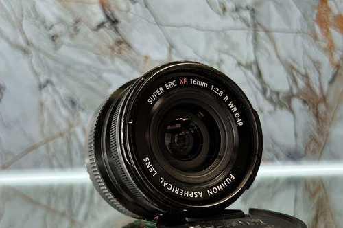 Fujifilm XF 16mm f/2.8 R WR X-Mount Black №6628