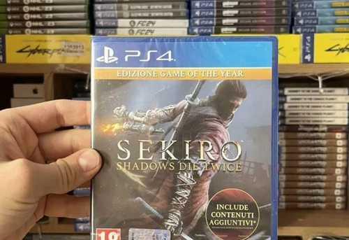 Новый - Sekiro shadows die twice ps4 игра года рус