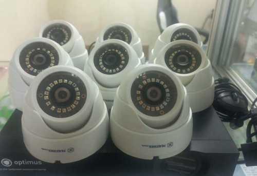 Комплект видеонаблюдения FullHD 8камер