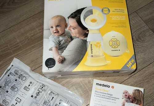 Молокоотсос электрический medela swing flex