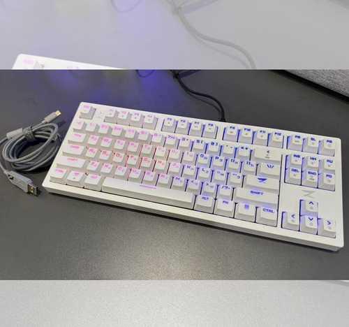 Клавиатура ZET gaming Immortality TKL White