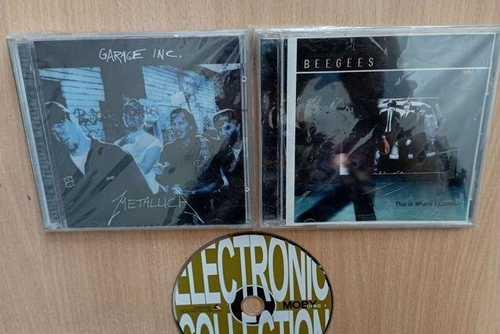 Диски CD Metallica Garage Inc, Bee Gees, Moby