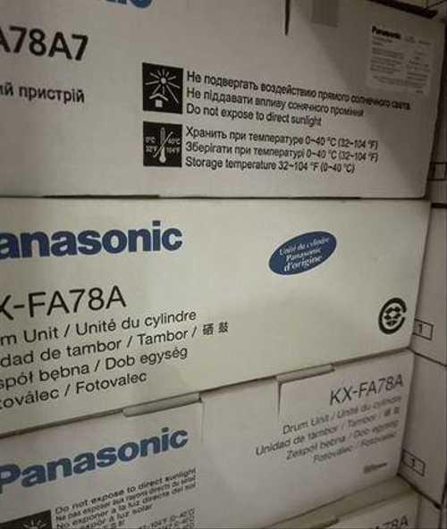 Драм картридж KX-FA78A7 для Panasonic