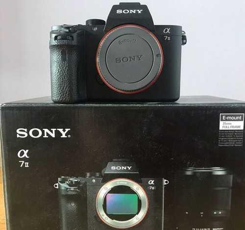 Sony A7 ii body (как новый) + 2 аккумулятора