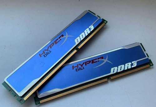 Память Kingston HyperX DDR3 2x2 Гб