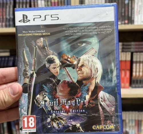 Devil may cry 5 special edition ps5 новый