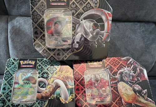 Pokemon TCG Paldean Fates Tins