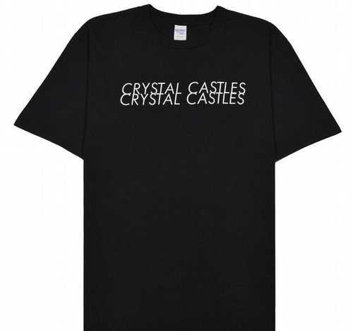 Футболка с логотипом Crystal Castles