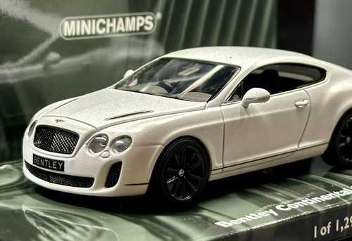 Модель Bentley continental SS Minichamps 1:43