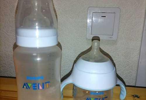 Бутылочки philips avent 125 мл и 260 мл