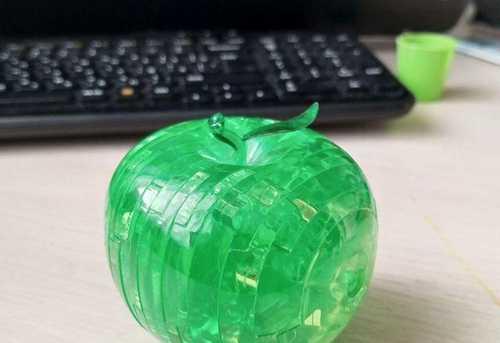 Пазл 3D яблоко и мишка