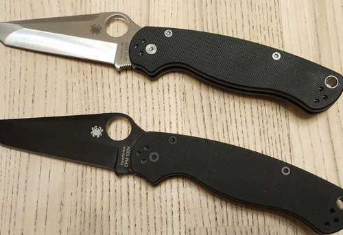 Складной нож spyderco paramilitary 2 tаntо