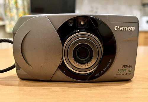 Пленочный фотоаппарат Canon prima super 28