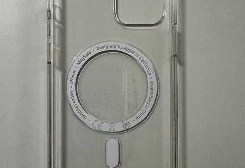 Чехол-накладка Apple iPhone 12 Clear Case Magsafe