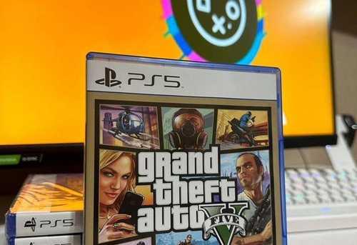 Grand Theft Auto V GTA 5 диск для PS4/PS5