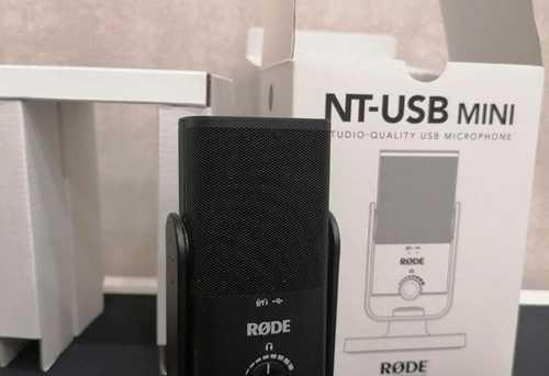 Rode NT usb miniстриминговый и студийный