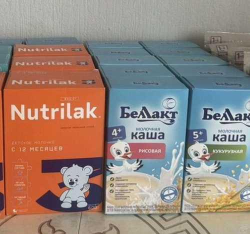 Детские каши и смеси