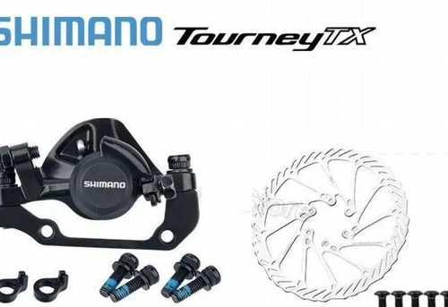 Велосипедный тормоз с диском shimano