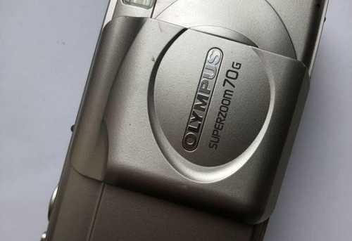 Olympus Superzoom 70G плёночный фотоаппарат
