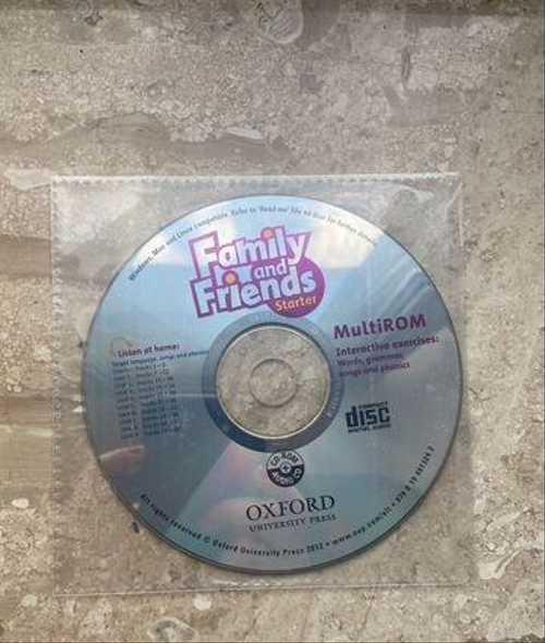 Диск аудирование Family and friend1 Oxford