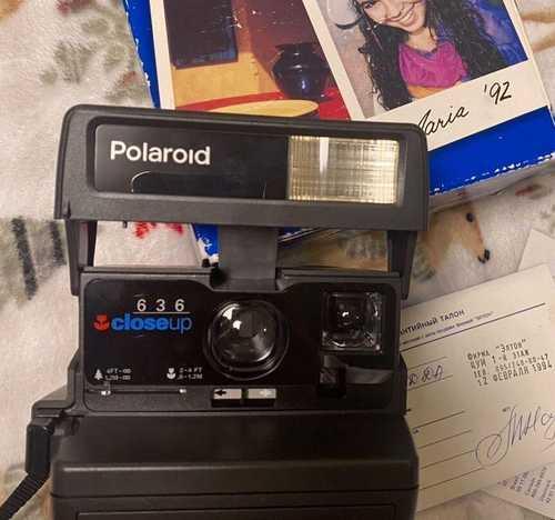 Polaroid 636 closeup UK