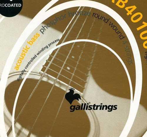 Струны для акустической гитары Galli Strings AB401