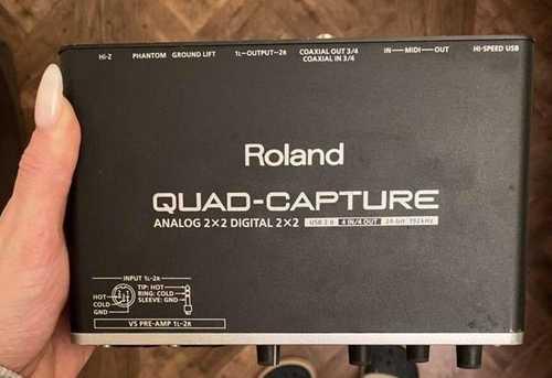Звуковая карта roland quad capture