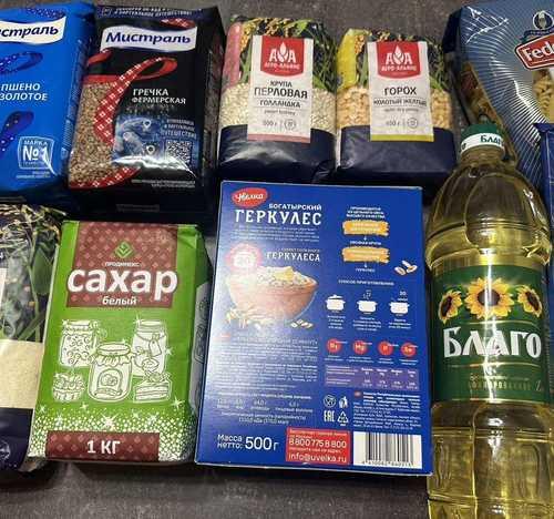 Набор продуктов бесплатно