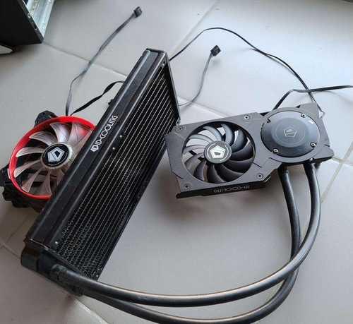 Водяное охлаждение для видеокарт nvidia id cooling