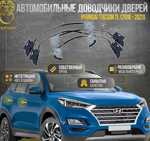 Доводчики дверей Hyundai Tucson TL 2018-2021