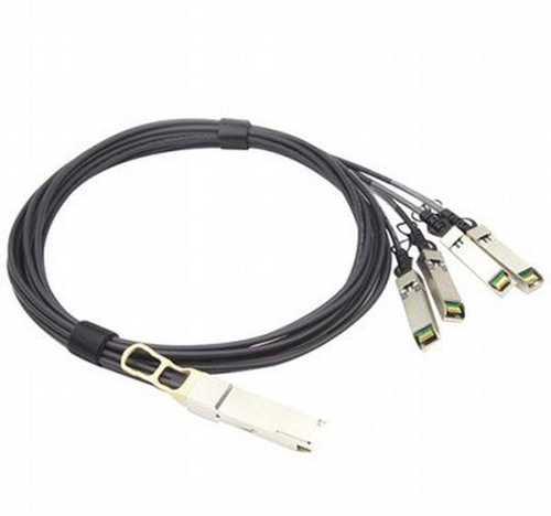 Модуль qsfp+ 40G Breakout DAC 4xSFP+ 5м