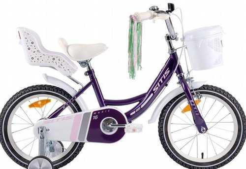 Велосипед sitis marie 16" (2023) Violet Tag1806