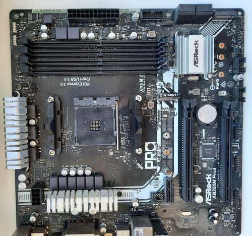 Материнская плата Asrock Am4 B350 Pro4