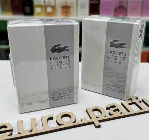 Оригинал Lacoste L.12.12 Blanc eau de parfum 50ml