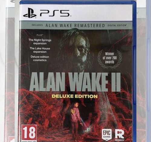 Alan Wake 2 Deluxe Edition PS5 диск