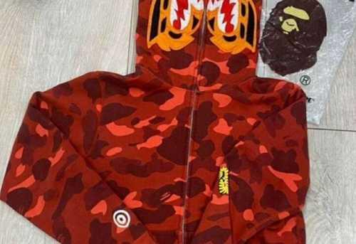 Зипка bape/ zip hoodie bape tiger оригинал