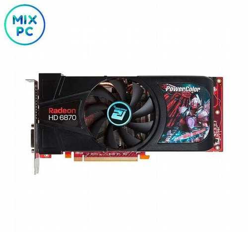 Видеокарта Radeon HD6870 1GB PowerColor AX6870-1GBD5-2DH Б.У