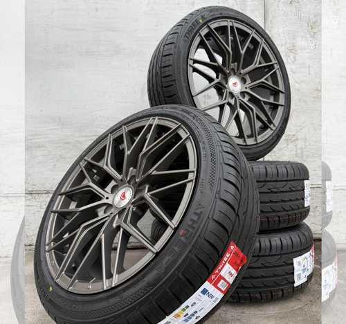 Новые vossen r17 5x100 205/45 на polo/rapid