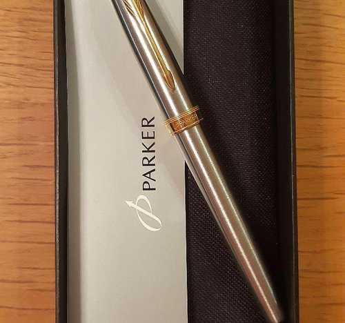 Перьевая ручка Parker Sonnet stainless steel GT F