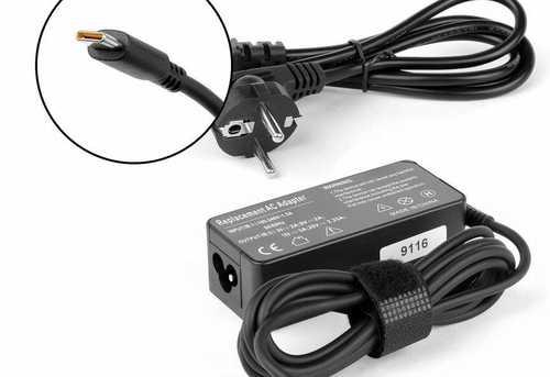 Блок питания для ноутбука Lenovo 20V 2.25A (USB Ty