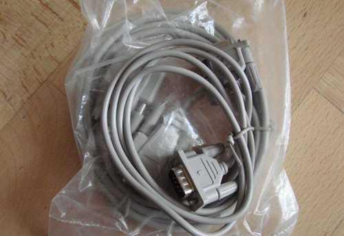 Нуль модемный кабель rs-232 (COM-порт) папа-мама