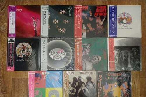 Full collection Queen japan 11 lp
