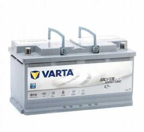 Аккумулятор AGM EFB бу Varta G14 95Ah Гарантия 1г