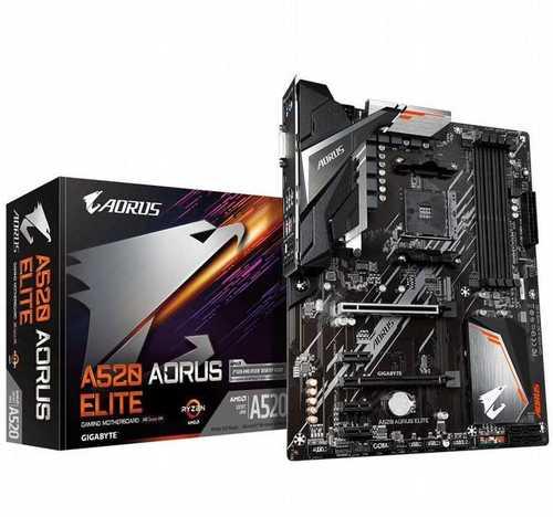 A520 aorus elite, Материнская плата Gigabyte A520