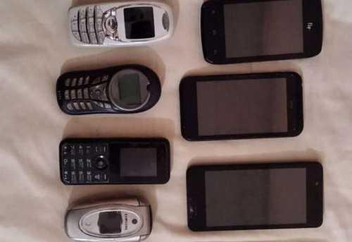 Мобильные телефоны на запчасти
