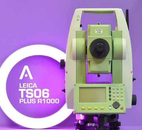 Тахеометр Leica TS06 Plus 5" R 1000 (000)