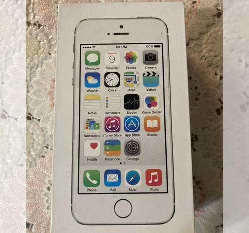 Коробка от iPhone 5s