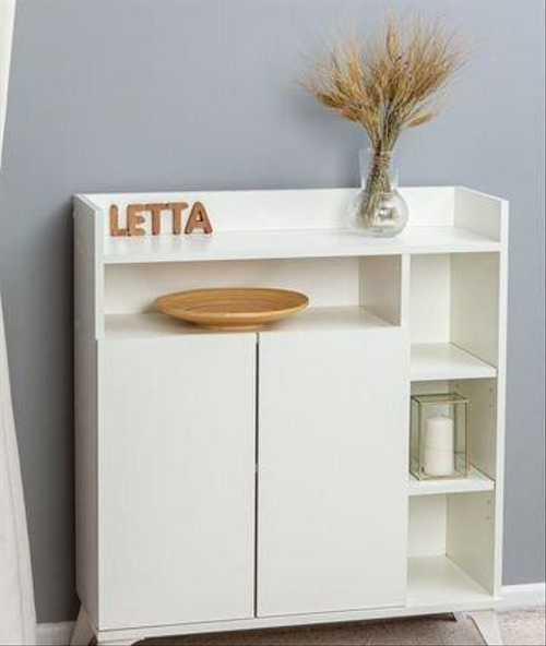 Комод Twist Белое тиснение,Letta